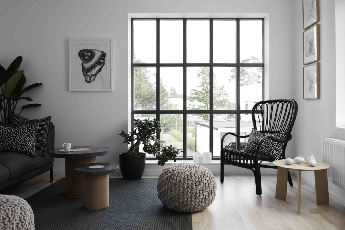 Une grande maison scandi simple et cozy - Decocrush